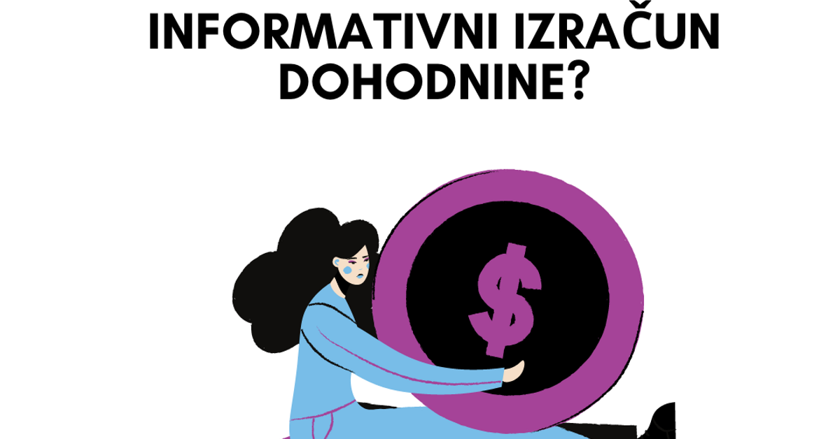 UGOVOR NA INFORMATIVNI IZRAČUN DOHODNINE | Svetovalnica